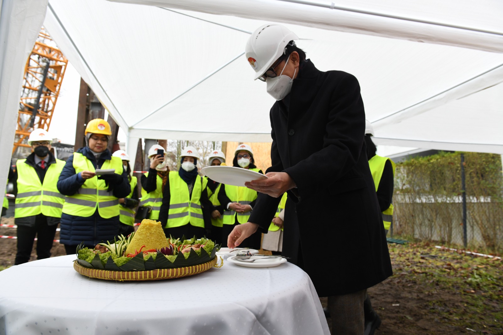 Acara Seremonial dan Doa Bersama Pelaksanaan Konstruksi Pembangunan ...